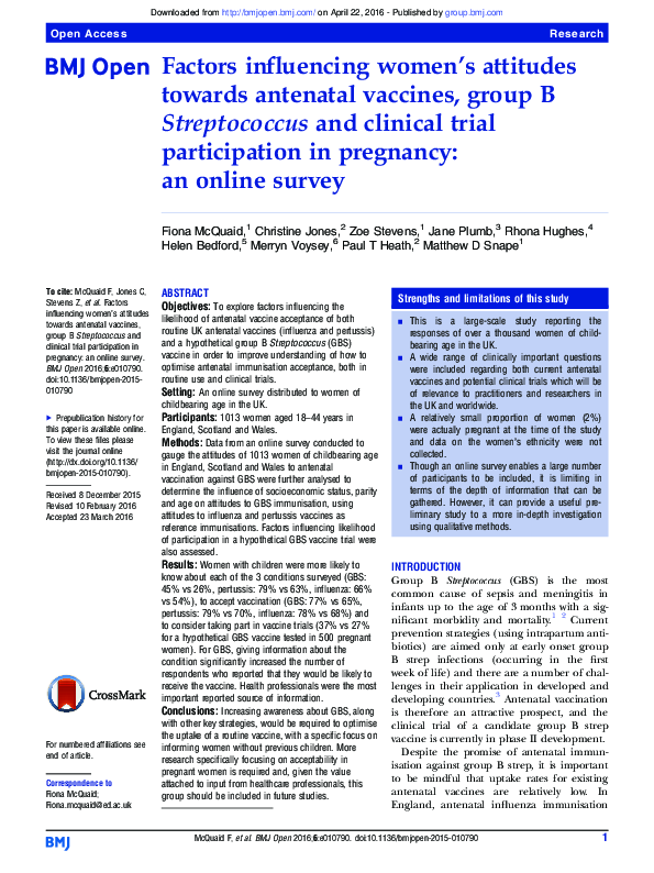 (PDF) Factors influencing women's attitudes towards midwifery: Tool ...