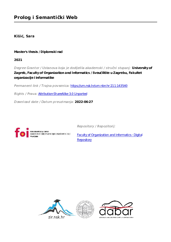 (PDF) Prolog and Semantic Web