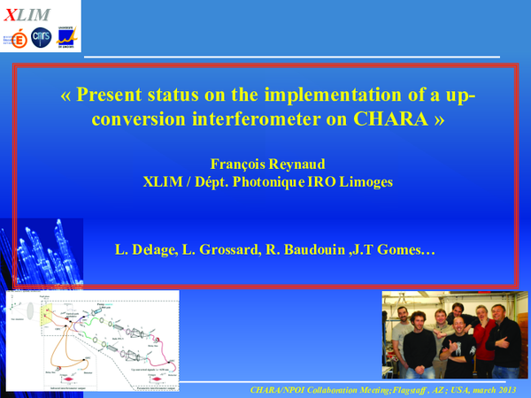 (PDF) Present status on the implementation of a up-conversion ...