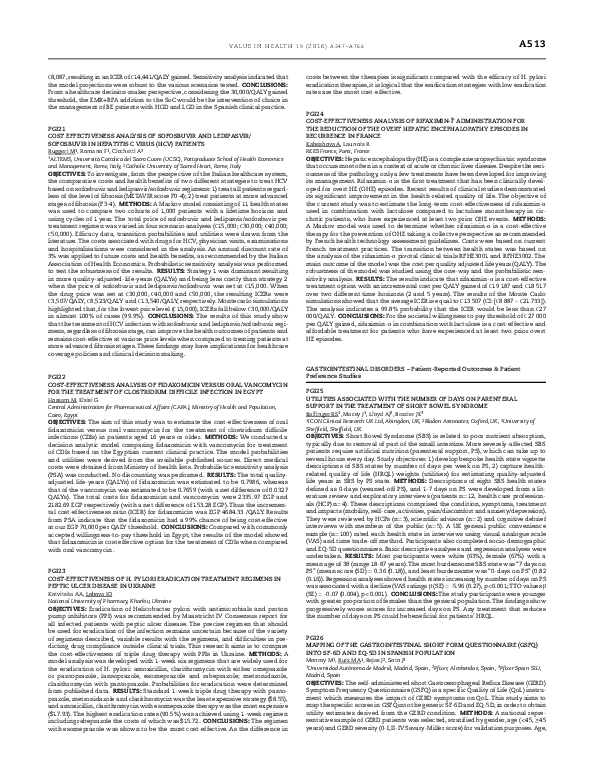 (PDF) Mapping of The Gastrointestinal Short Form Questionnaire (GSFQ ...