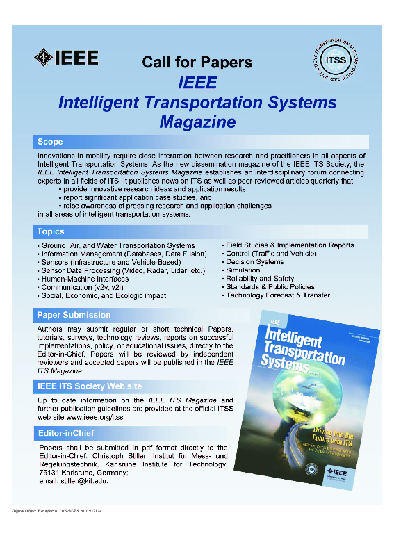 (PDF) IEEE Intelligent Transportation Systems Magazine