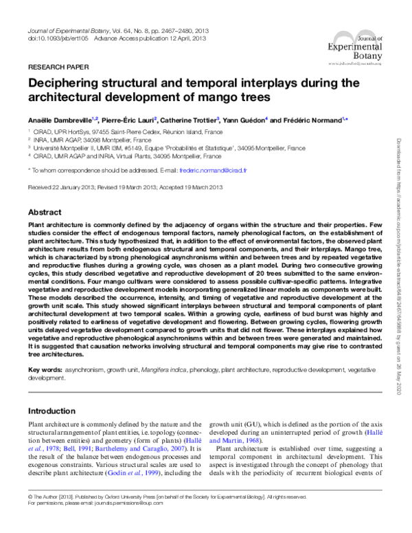 (PDF) Deciphering structural and temporal interplays during the ...