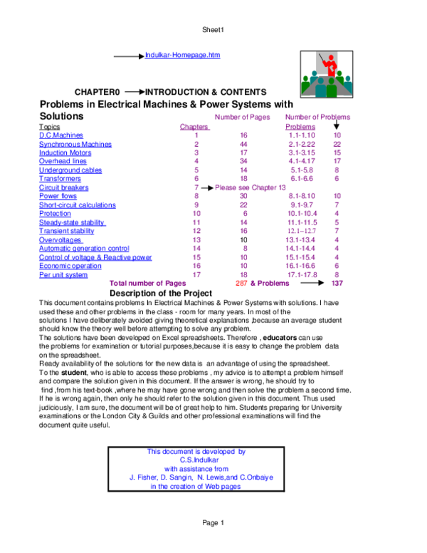 (PDF) Problems in electrical machines & Power systems