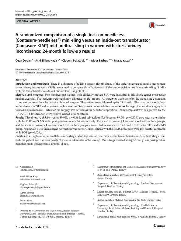 (PDF) A randomized comparison of a single-incision needleless ...