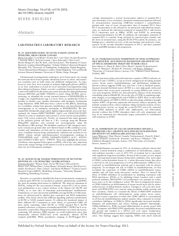 (PDF) Lab-Pediatrics Laboratory Research