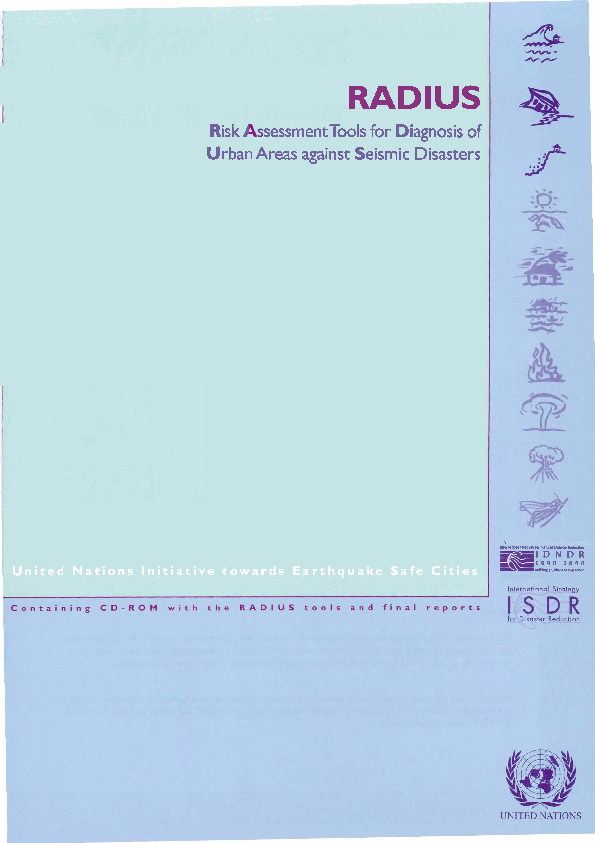 (PDF) RADIUS: Risk assessment tools for diagnosis of urban areas ...