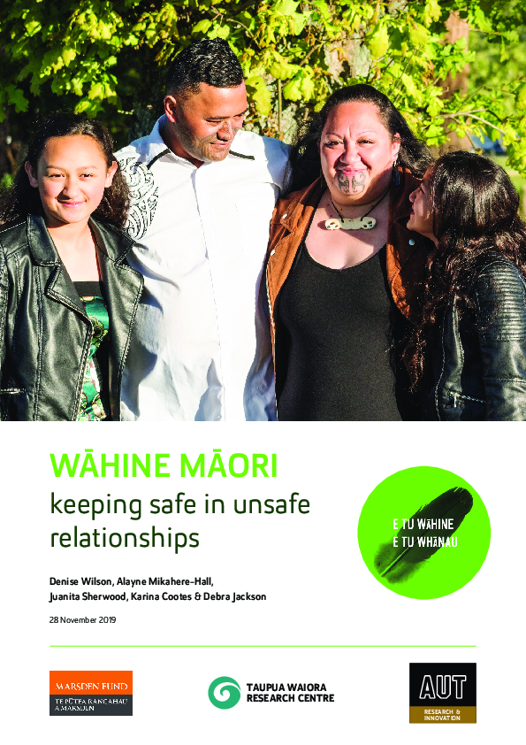 (PDF) Wāhine Māori: keeping safe in unsafe relationships