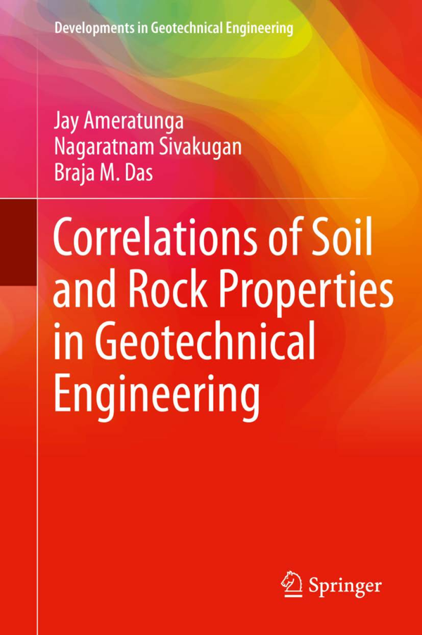 (PDF) Correlations of Soil and Rock Properties in Geotechnical Engineering