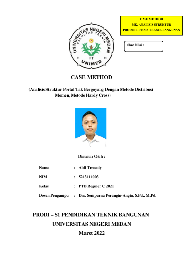 (PDF) Case Method - Analisis Struktur