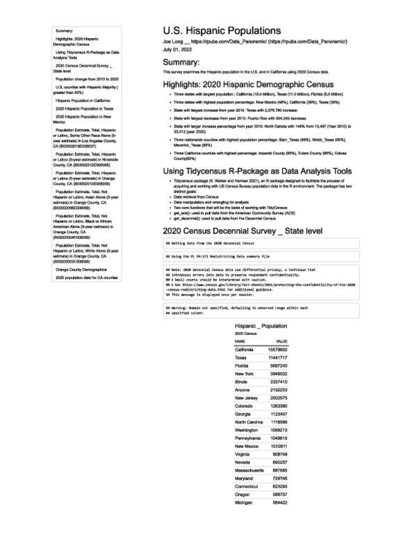 (PDF) Census Hispanic Demographics