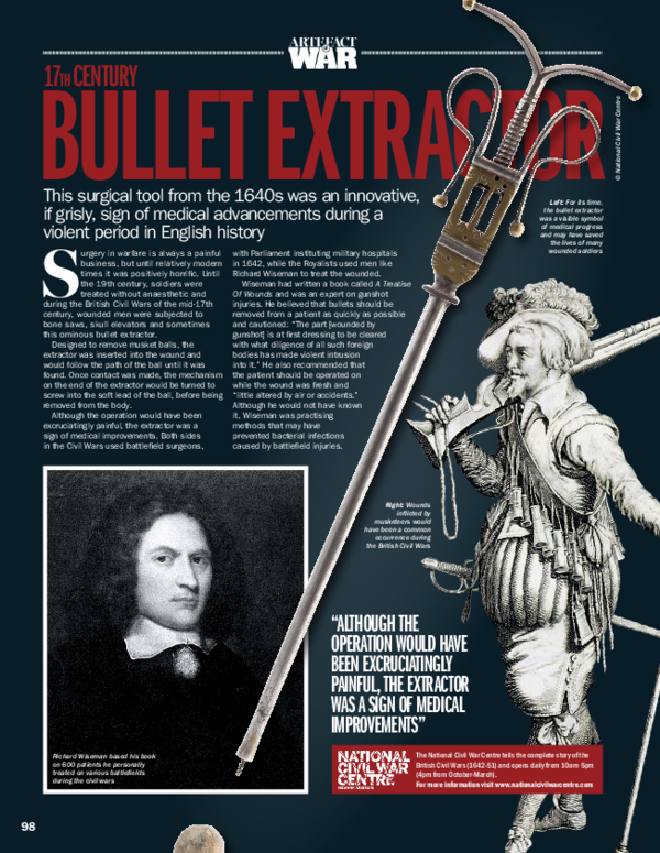 (PDF) English Civil War: Bullet Extractor