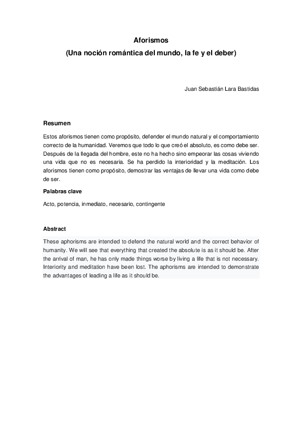 (PDF) Aforismos