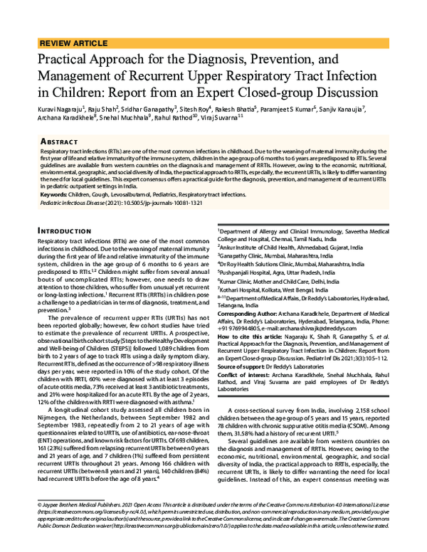 (PDF) Practical Approach for the Diagnosis, Prevention, and Management ...