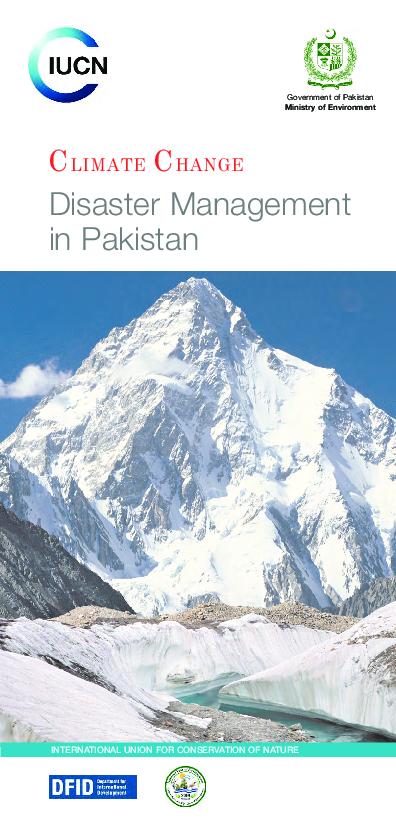 (PDF) Disaster management in Pakistan
