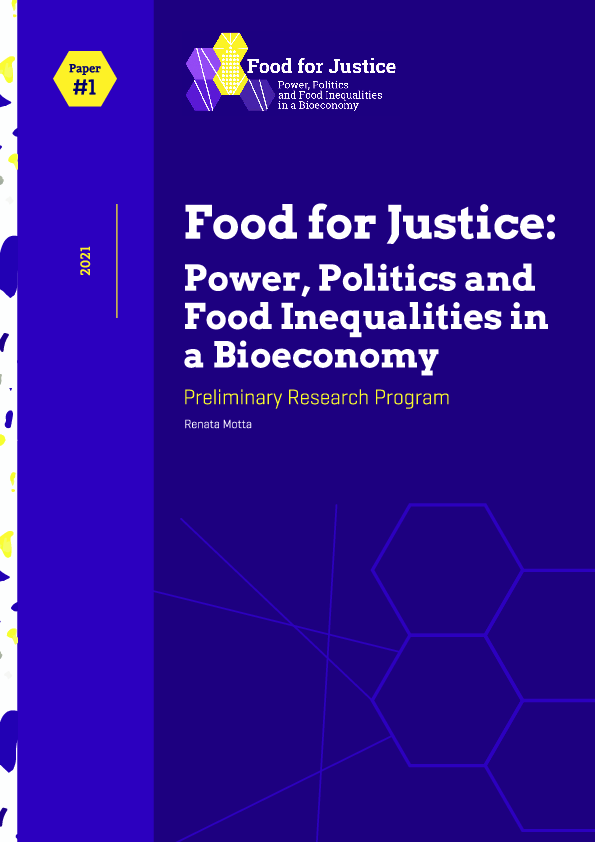 (PDF) Food for Justice: Power, Politics, and Food Inequalities in a ...