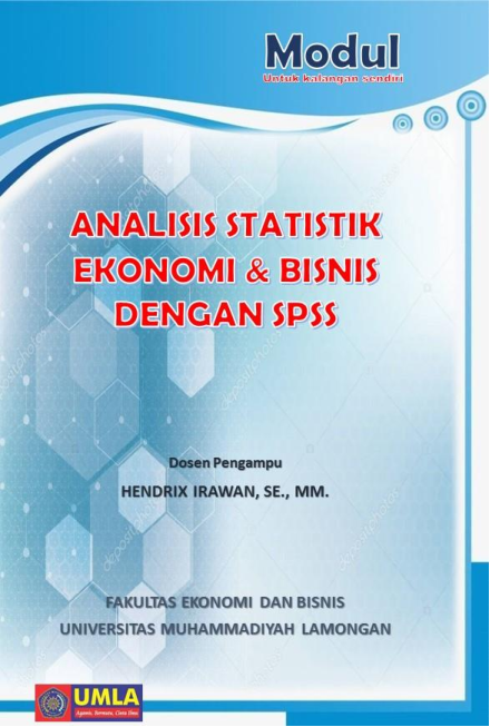 (PDF) Analisis Statistik Ekonomi dan Bisnis Dengan SPSS