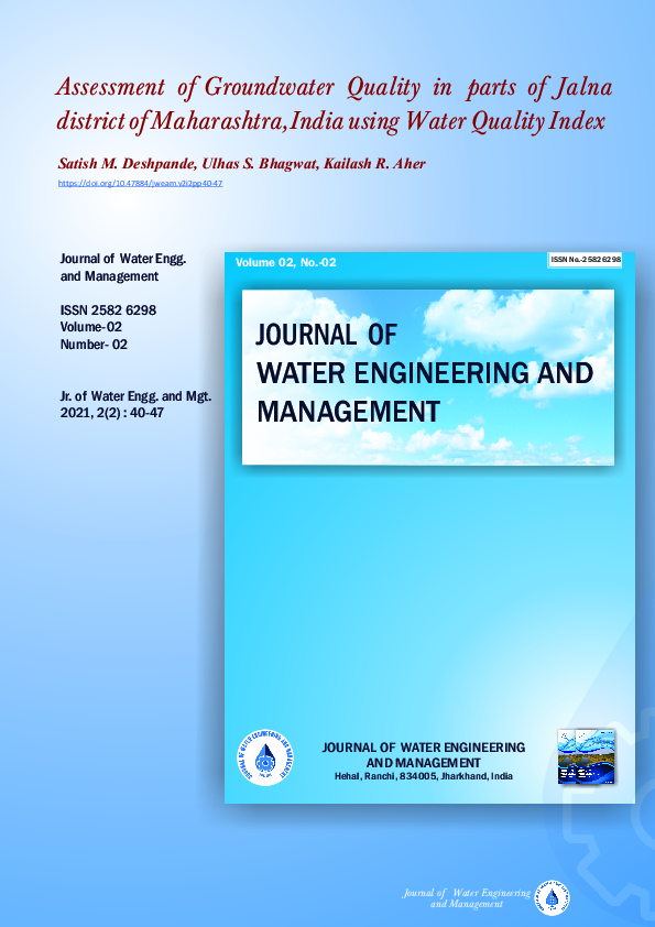 (PDF) JOURNAL OF WATER ENGINEERING AND MANAGEMENT