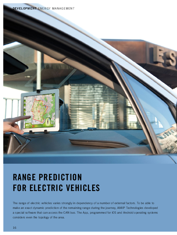 (PDF) Range Prediction for Electric Vehicles