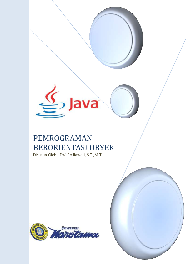 (PDF) PEMROGRAMAN BERORIENTASI OBYEK