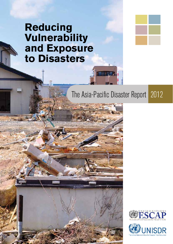 (PDF) Reducing Vulnerability and Exposure to Disasters 2012 The Asia ...