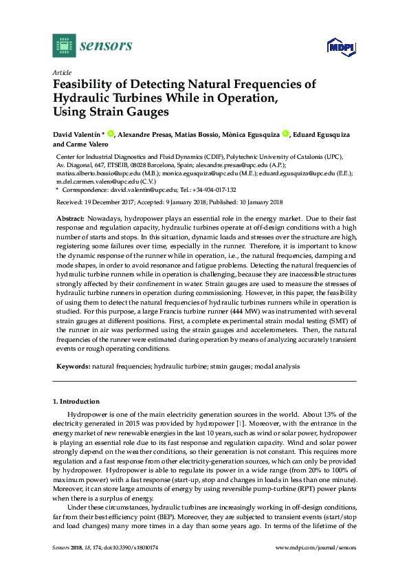 (PDF) Feasibility of Detecting Natural Frequencies of Hydraulic ...