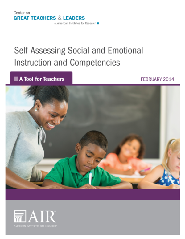 (PDF) Self-Assessing Social and Emotional Instruction and Competencies ...