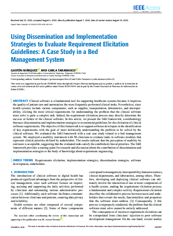 (PDF) Using Dissemination and Implementation Strategies to Evaluate ...
