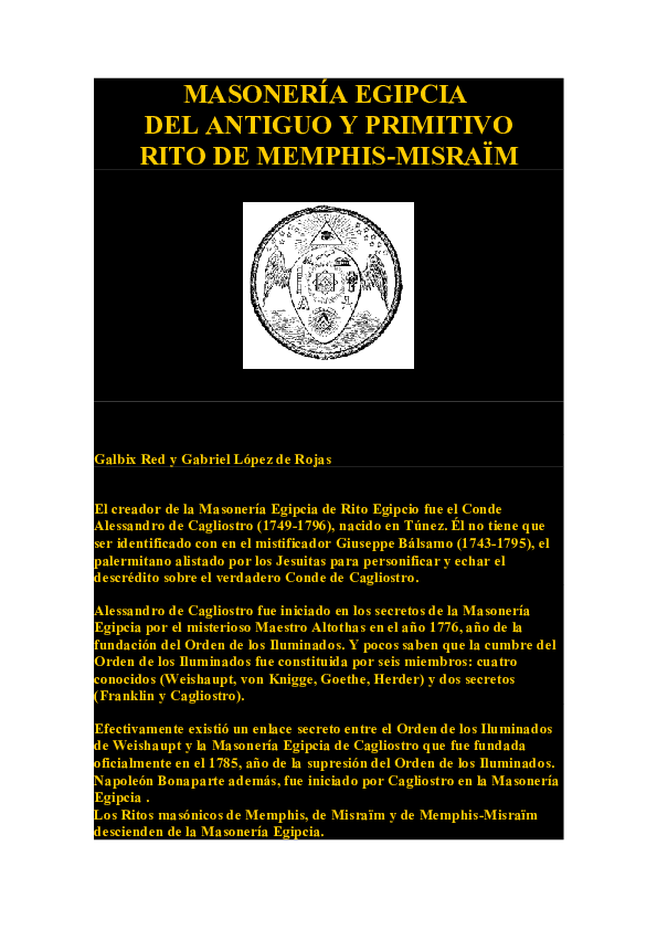 (PDF) MASONERIA EGIPCIA