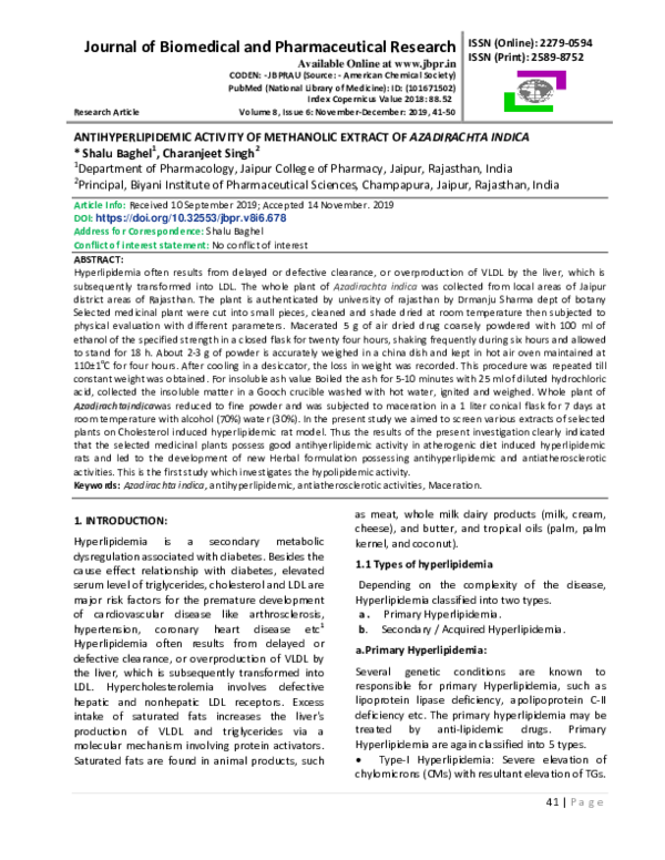 (PDF) Journal of Biomedical and Pharmaceutical Research