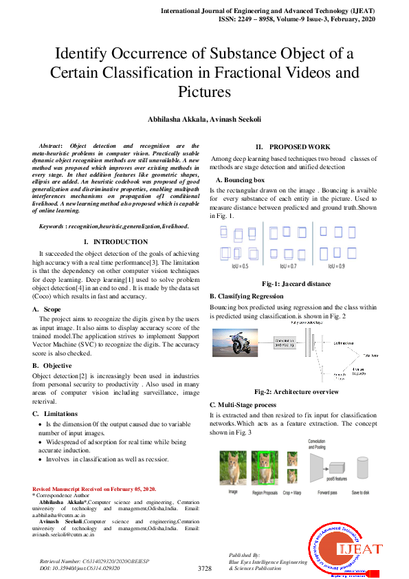 (PDF) Identify Occurrence of Substance Object of a Certain ...