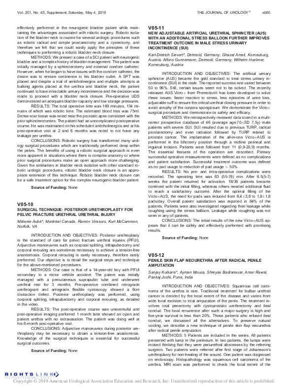 (PDF) V05-12 PENILE Skin Flap Neourethra After Radical Penile Amputation