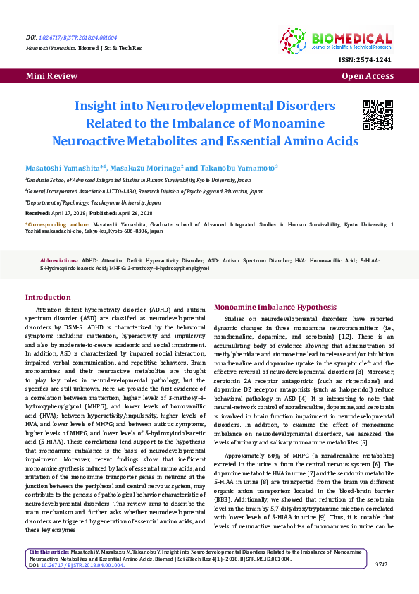 (PDF) Neuroactive plant amino acids and amines