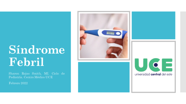 (PDF) Síndrome Febril - Pediatría