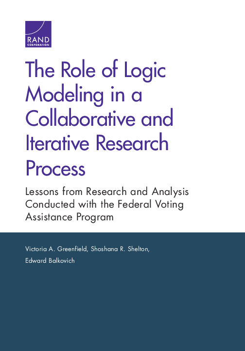 (PDF) The Role of Logic Modeling in a Collaborative and Iterative ...