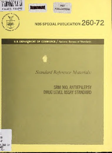 (PDF) Standard Reference Materials