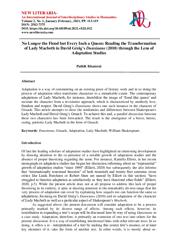 (PDF) No Longer the Fiend but Every Inch a Queen: Reading the ...