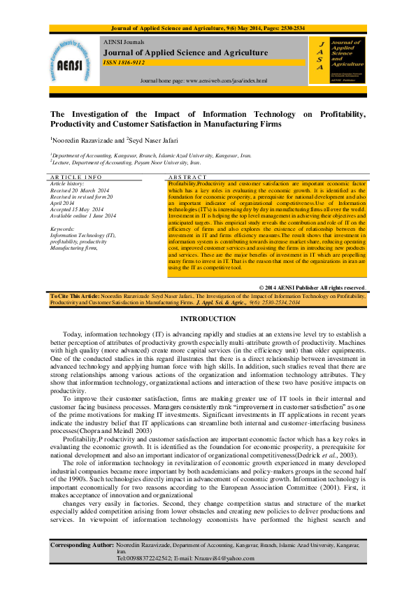 (PDF) Impact of Unethical Behavior on Accounting Practices