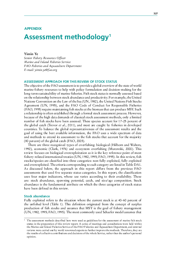 (PDF) Assessment methodology 1