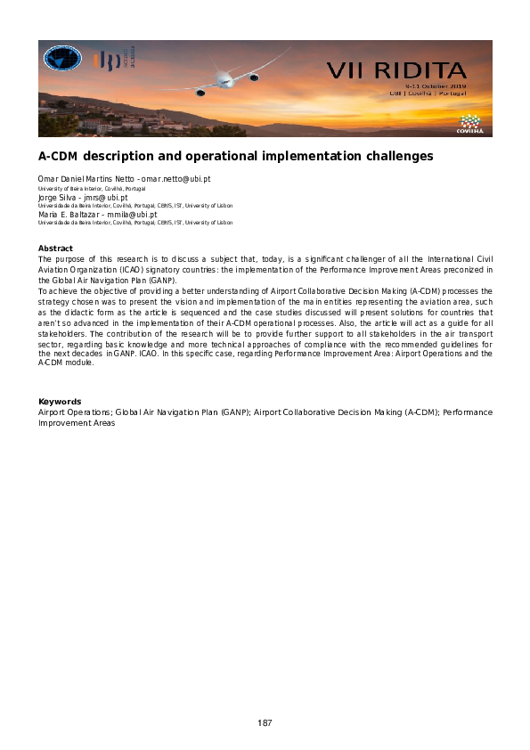 (PDF) CDM description and operational implementation challenges