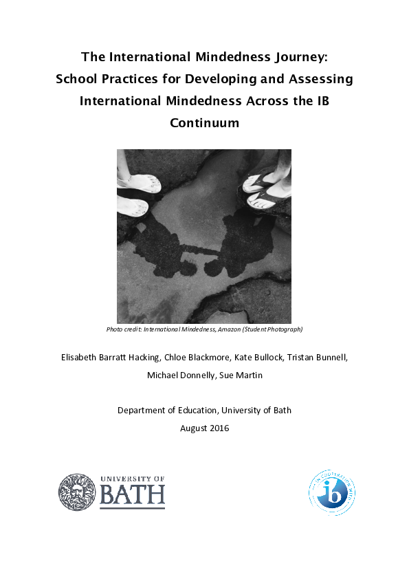 (PDF) The International Mindedness Journey: School Practices for ...