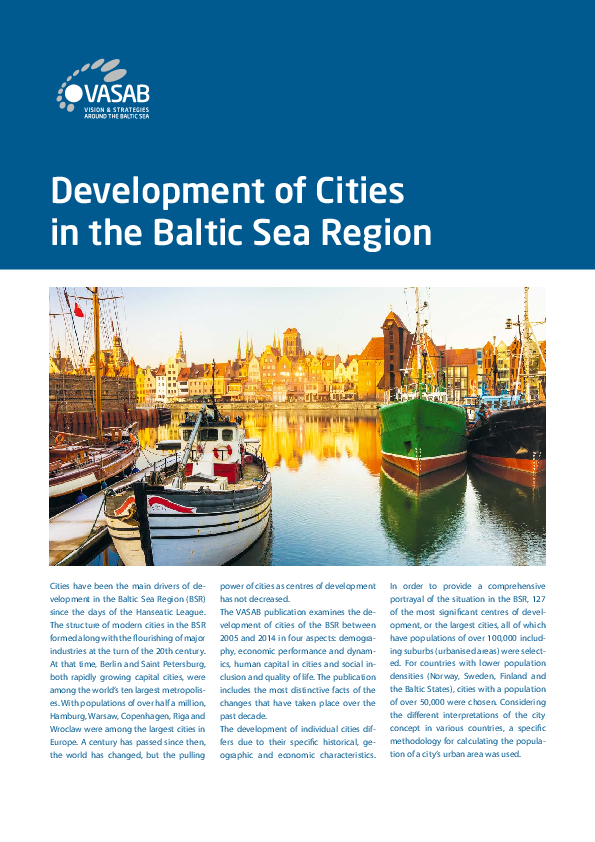 (PDF) Development of Cities in the Baltic Sea Region