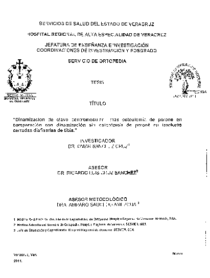 (PDF) Dinamización de clavo centromedular más osteotemía de peroné en ...