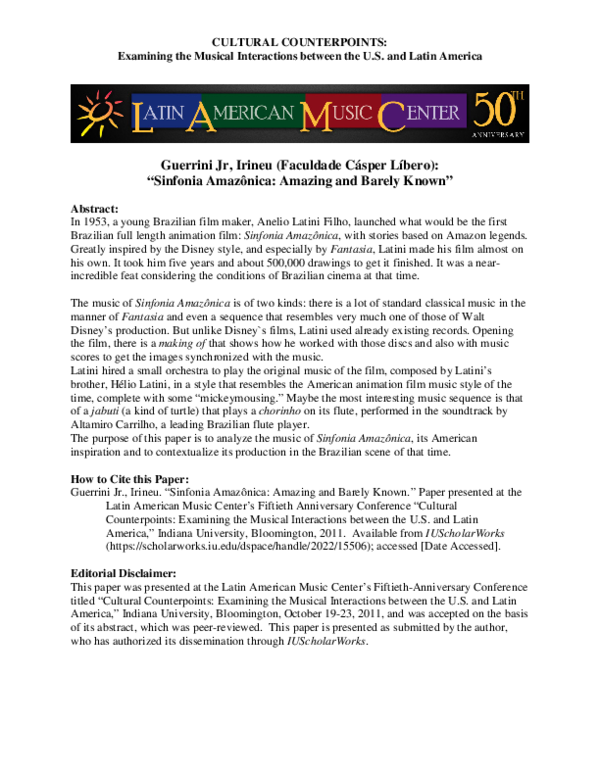 (PDF) Sinfonia Amazônica: Amazing and Barely Known [full paper]