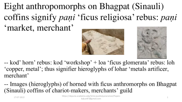 (PDF) Anthropomorphs on Sinauli Coffins: Symbolism and Significance
