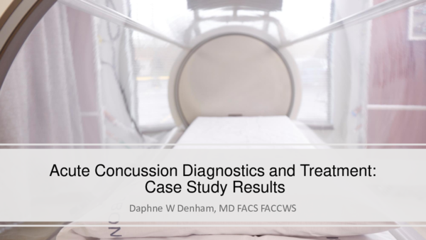 (PDF) Acute Concussion Diagnostics and Treatment: Case Study Results