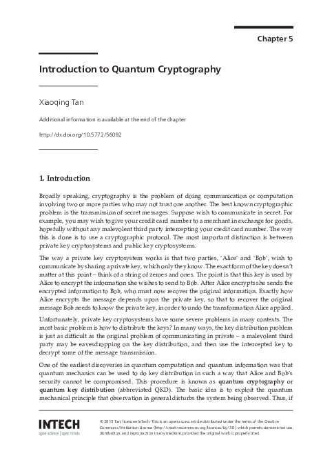 Pdf Theory And Practice Of Cryptography And Network Security Protocols And Technologies