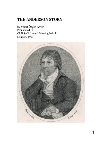 (PDF) THE ANDERSON STORY