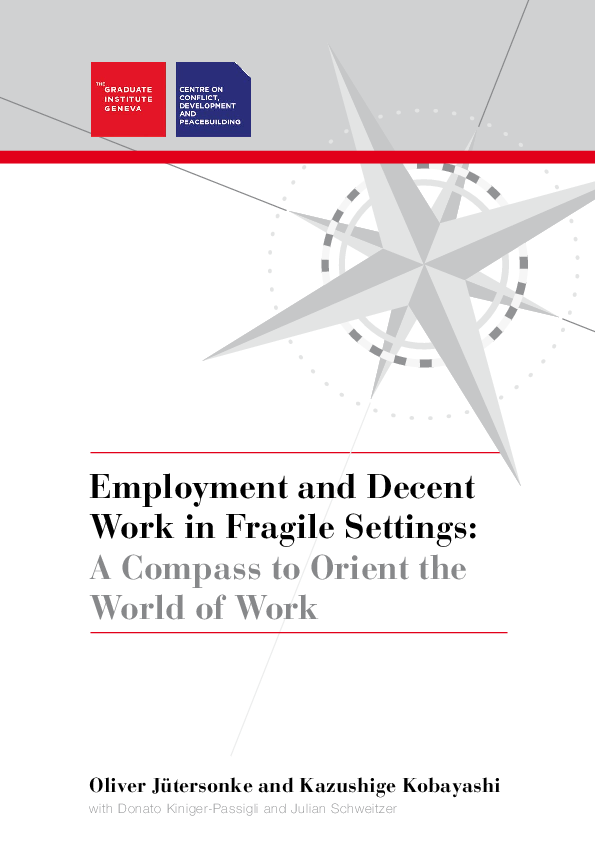 (PDF) Employment and decent work in fragile settings