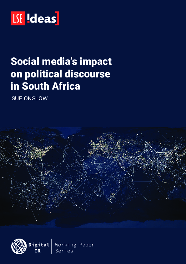 (PDF) Social media's impact on political discourse in South Africa