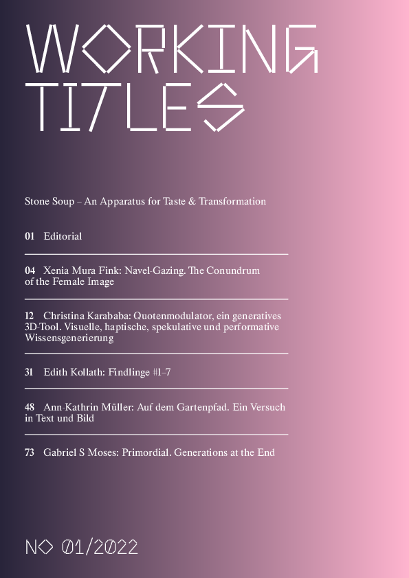 (PDF) Navel-Gazing: The Conundrum of the Female Image